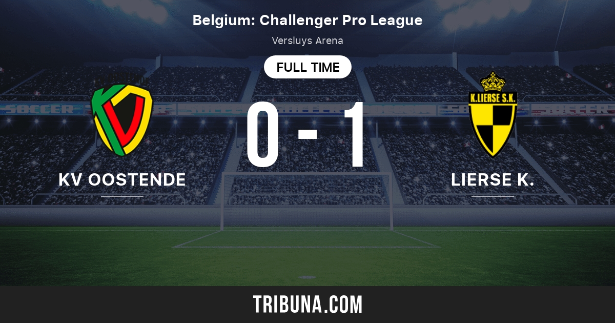KV Oostende vs Lierse Kempenzonen: estadísticas del enfrentamiento directo - 12/3/2023. Tribuna.com