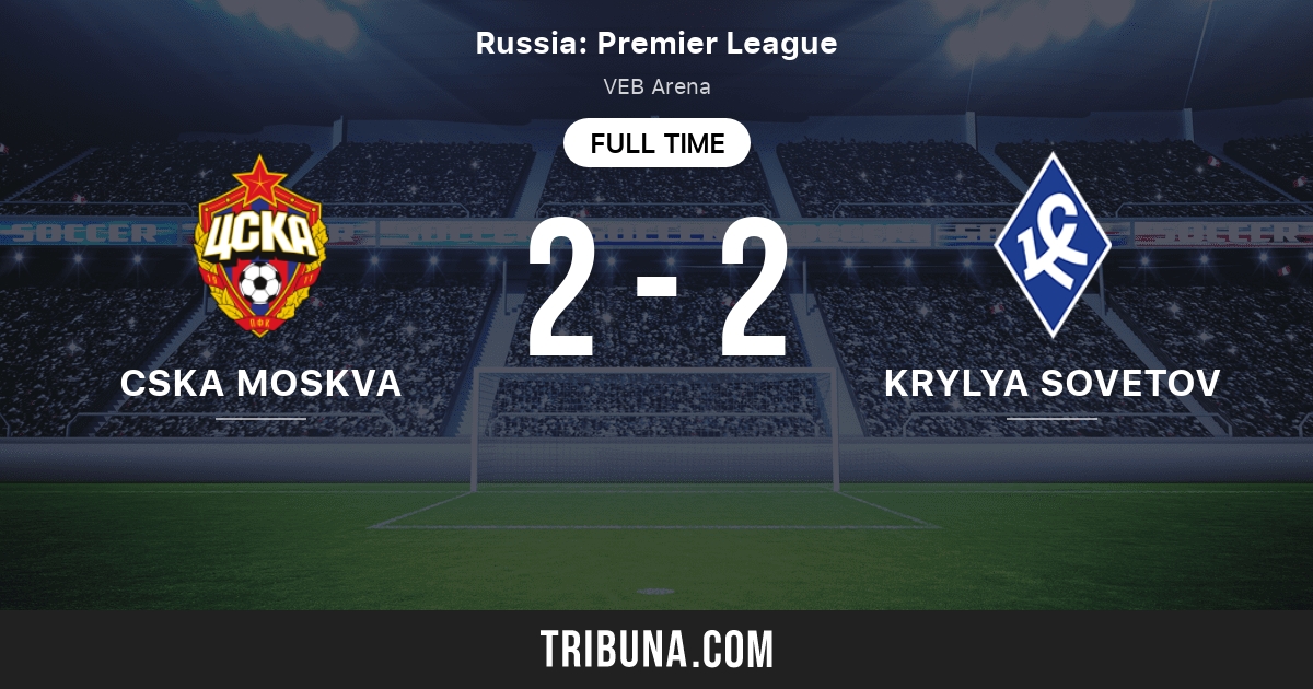 CSKA Moskva vs Krylya Sovetov: Live Score, Stream and H2H results 9/16 ...