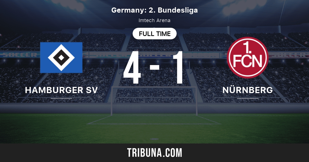 Hamburger SV vs 1. FC Nurnberg: Marcador en vivo, Retransmisión y ... Hamburger SV vs 1. FC Nurnberg: Marcador en vivo, Retransmisión y ...