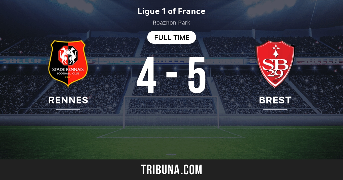 Rennes vs Stade Brestois: Score en direct, Stream et résultats H2H 4/28/2024. Avant-match Rennes ...