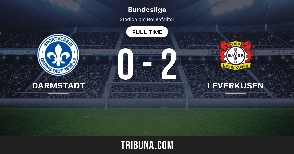 Darmstadt vs Leverkusen: Marcador en vivo, Retransmisión y enfrentamientos directos 2/3/2024 ...