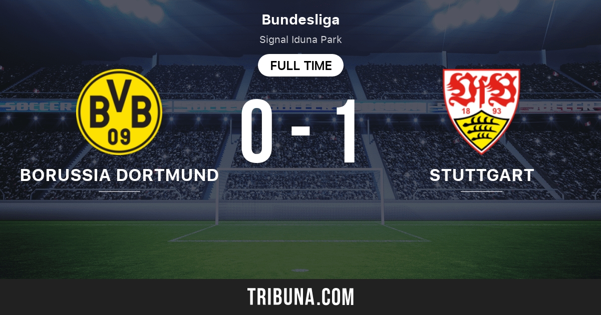 Dortmund vs Stuttgart: Head to Head statistics match - 4/6/2024 ...