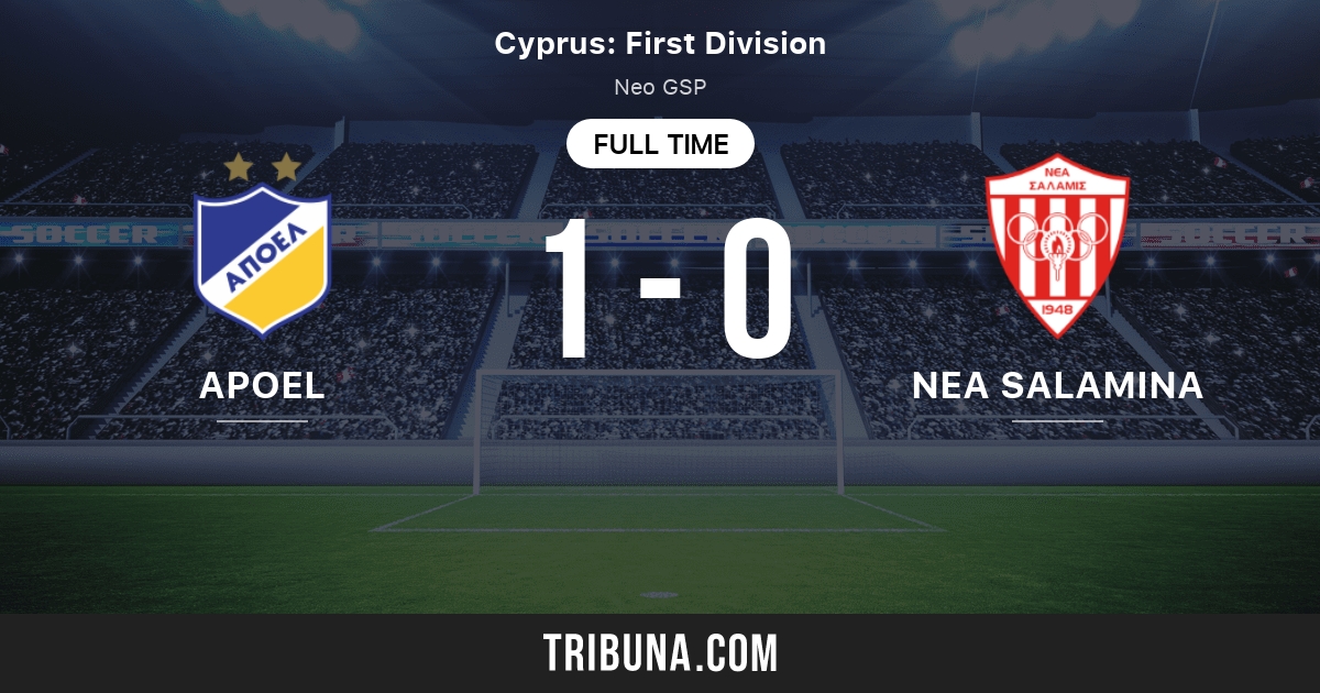 Apoel Nicosia FC vs Nea Salamina Famagusta FC: Marcador en vivo, Retransmisión y enfrentamientos ...