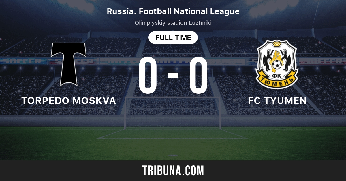 Torpedo Moskva vs FC Tyumen: Live Score, Stream and H2H results 3/11/2024. Preview match Torpedo ...