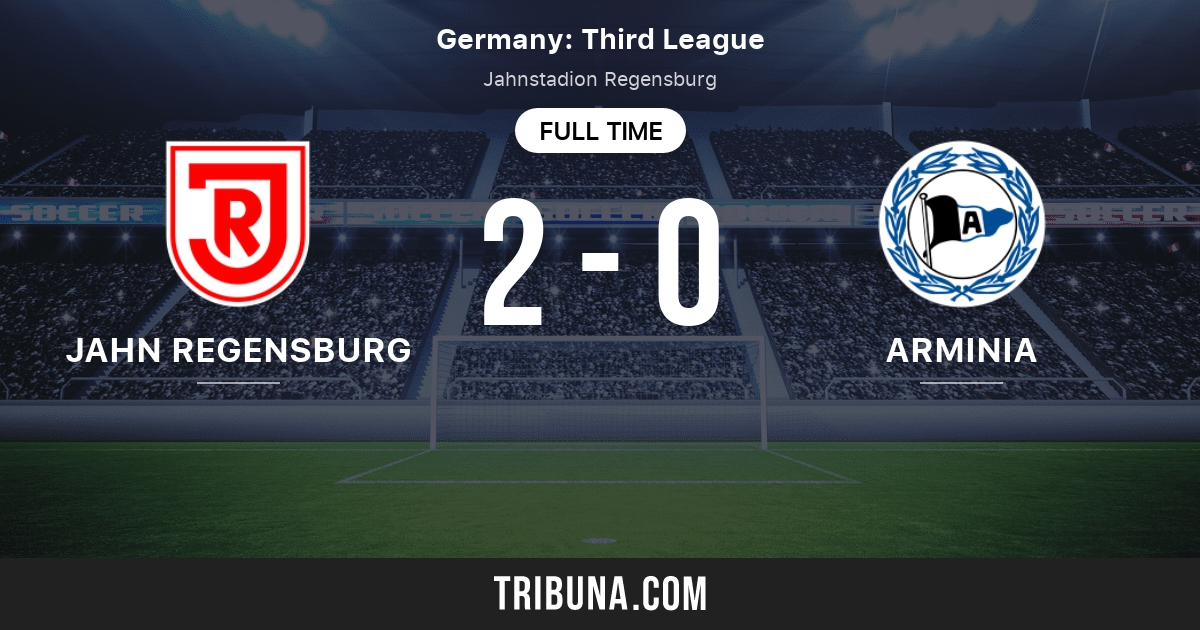 Jahn Regensburg vs Arminia Bielefeld: Marcador en vivo, Retransmisión y enfrentamientos directos ...