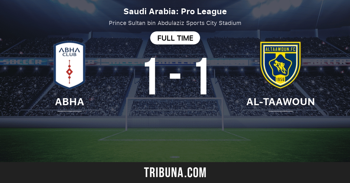 Abha vs Al Taawon: Live Score, Stream and H2H results 2/15/2024 ...