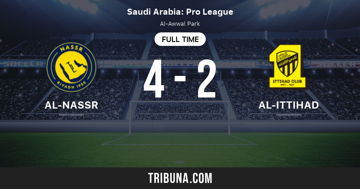 Al-Nassr vs Al Ittihad: Live Score, Stream and H2H results 5/27/2024 ...