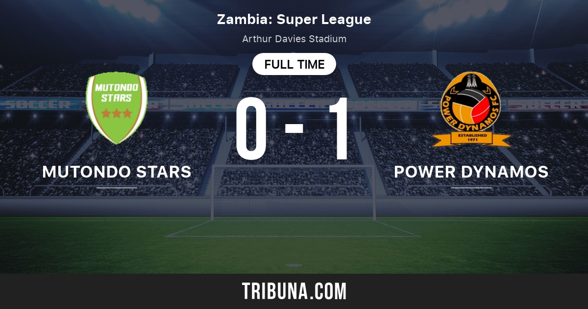Mutondo Stars vs Power Dynamos: Head to Head statistics match - 4/10 ...