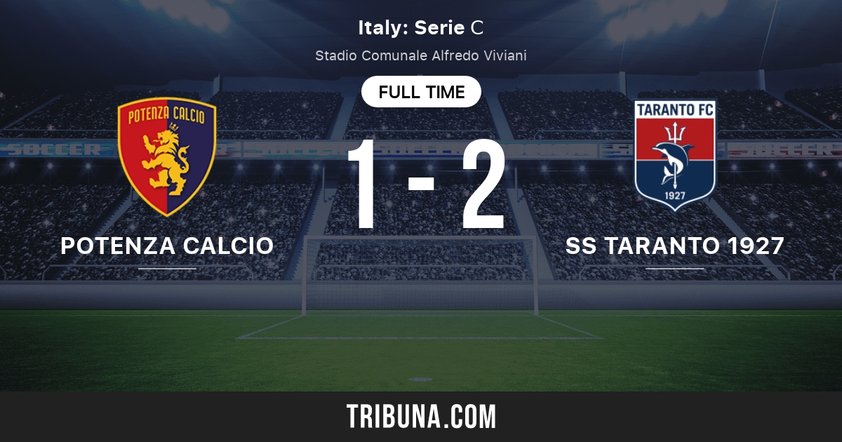 Potenza Calcio vs Taranto FC 1927: estadísticas del enfrentamiento ...