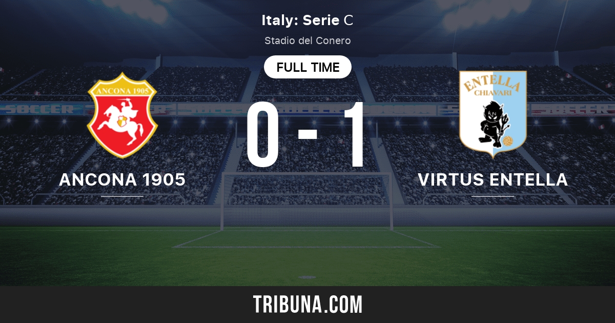 Ancona 1905 vs Virtus Entella: Live Score, Stream and H2H results 1/7 ...