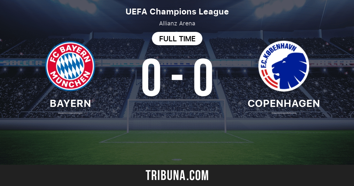 FC Bayern vs FC Kopenhagen: Live-Score, Stream und Head-to-Head-Ergebnisse 11/29/2023. Vorschau ...