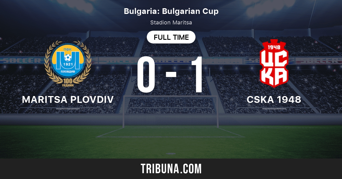 Maritsa Plovdiv vs CSKA 1948: Live Score, Stream and H2H results 11/1/2023. Preview match ...