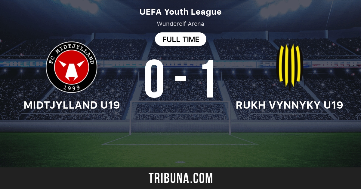 FC Midtjylland U19 vs Rukh Vynnyky U19: Clasificaciones en UEFA Liga ...