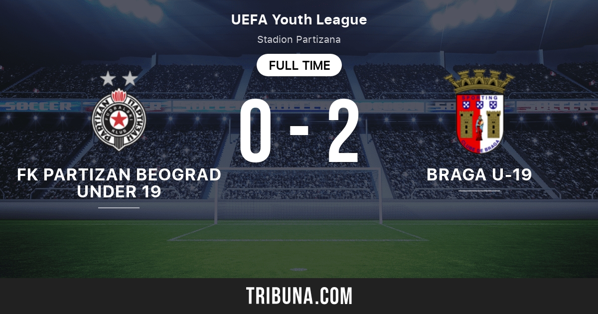 FK Partizan Beograd Under 19 vs Sporting Braga Under 19: Marcador en vivo, Retransmisión y ...