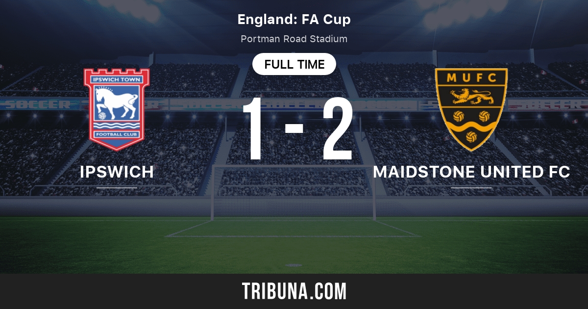 Ipswich Town vs Maidstone United FC: Classement en FA Cup - 1/27/2024 Ipswich Town vs Maidstone United FC: Classement en FA Cup - 1/27/2024