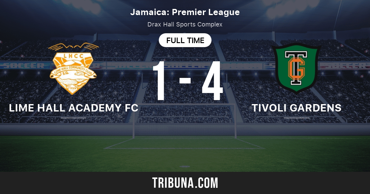 Lime Hall Academy FC vs Tivoli Gardens: Live Score, Stream and H2H ...