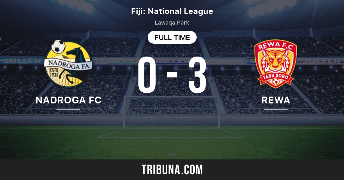 Nadroga FC vs Rewa: Live Score, Stream and H2H results 8/25/2024 ...