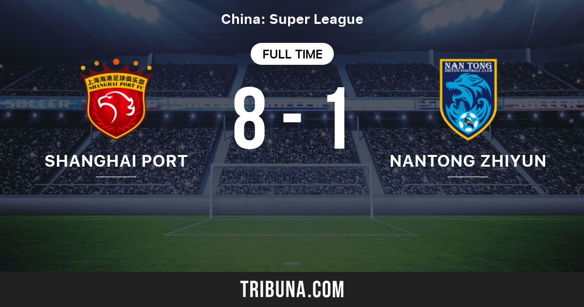 Shanghai Port vs Nantong Zhiyun: Live Score, Stream and H2H results 7 ... Shanghai Port vs Nantong Zhiyun: Live Score, Stream and H2H results 7 ...