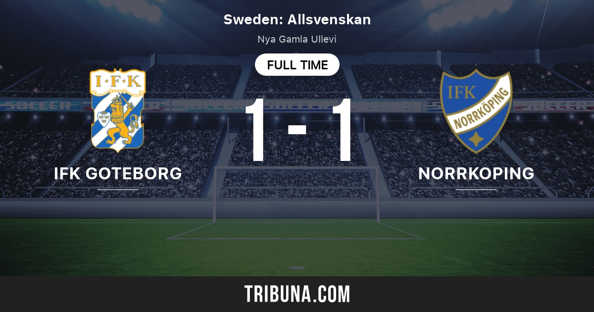 IFK Goteborg vs IFK Norrkoping: Live Score, Stream and H2H results 4/20/2024. Preview match IFK ...