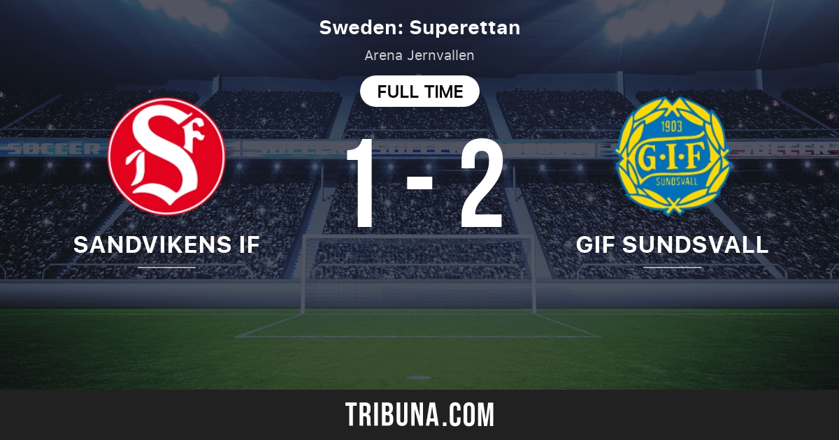 Sandvikens IF vs GIF Sundsvall: Live Score, Stream and H2H results 11/2/2024. Preview match ...