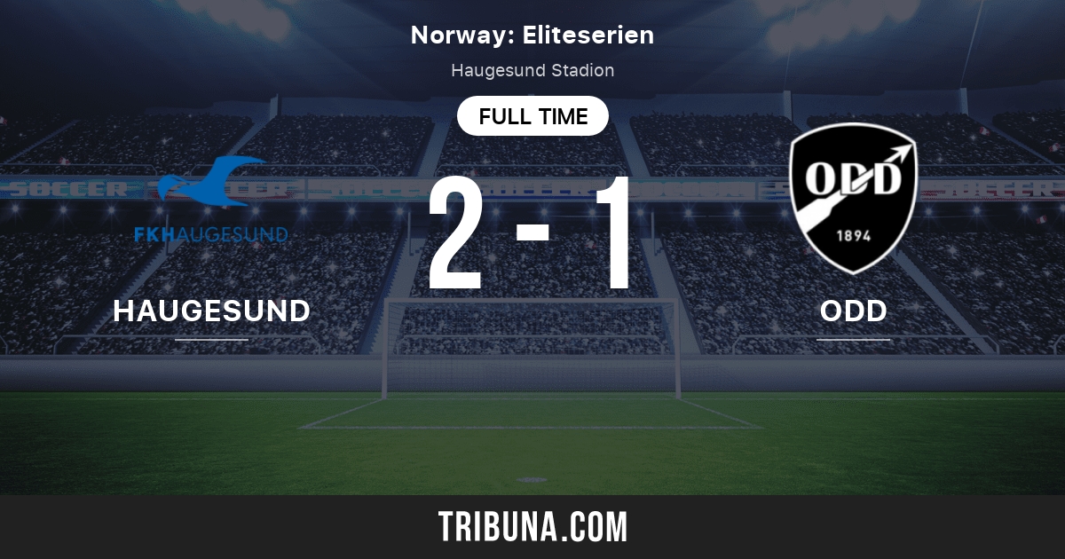 Haugesund FK vs Odds BK: Live Score, Stream and H2H results 12/1/2024. Preview match Haugesund ...