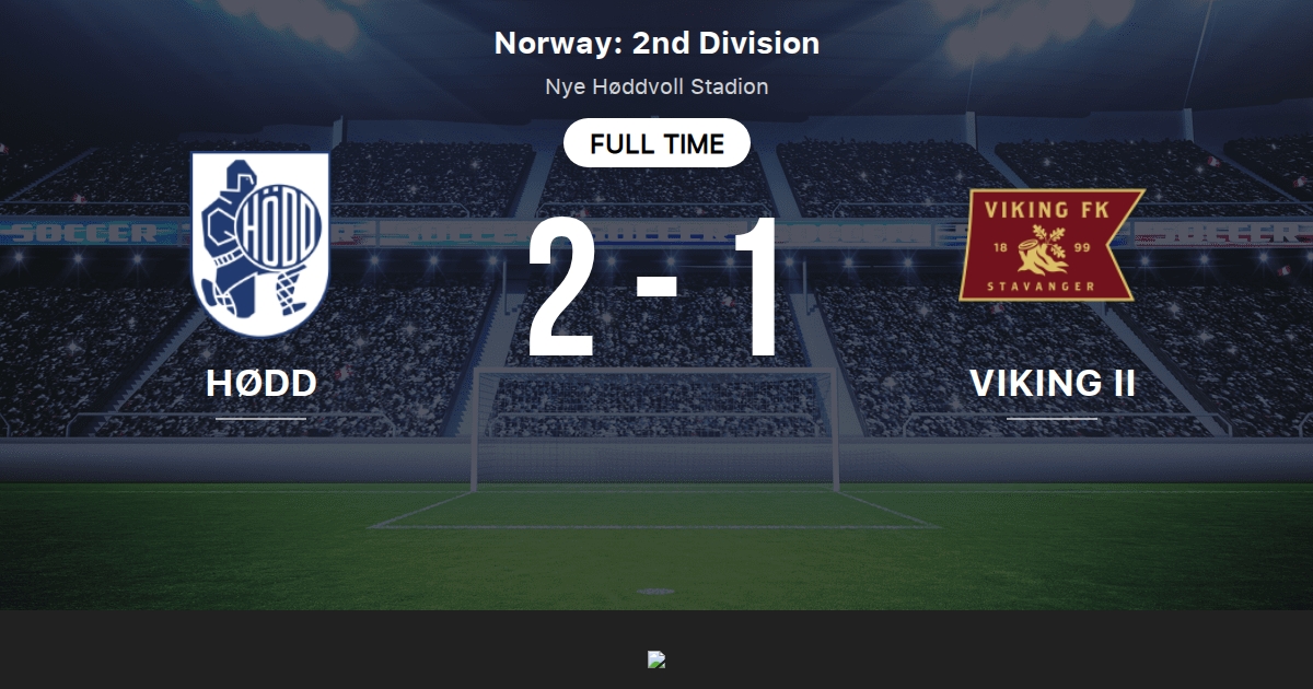 Hodd vs Viking II: Head to Head statistics match - 6/29/2024. Tribuna.com