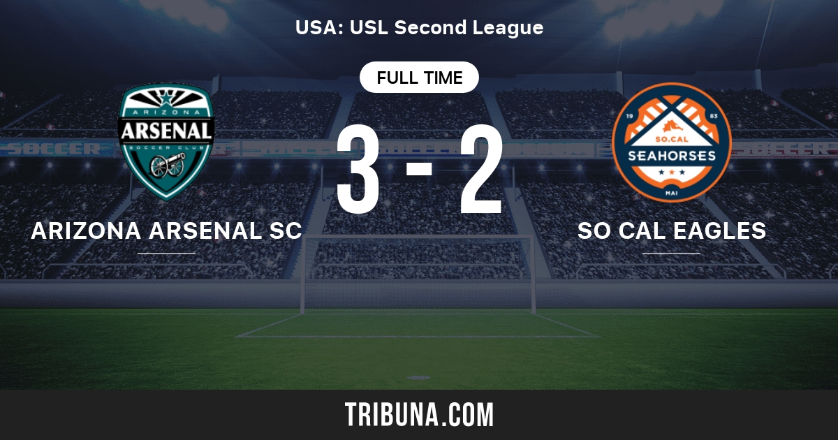 Arizona Arsenal vs Southern California Seahorses: Live Score, Stream and H2H results 6/24/2024 ...