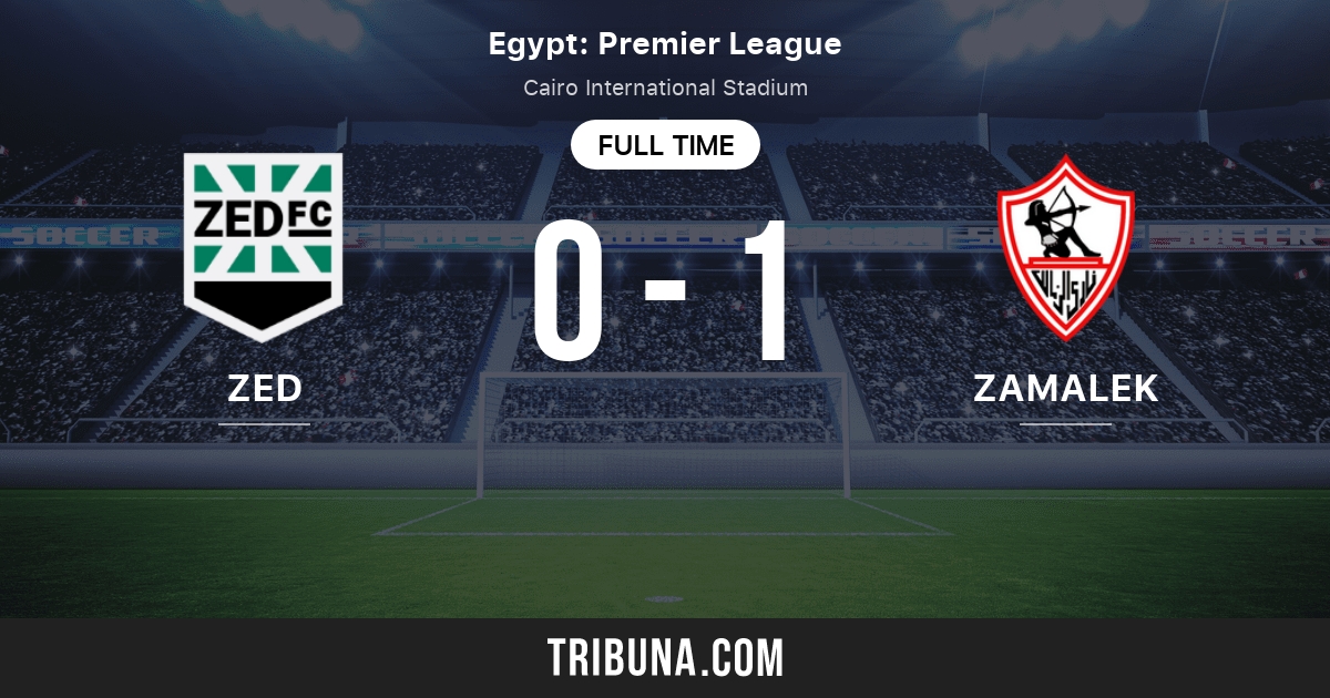 ZED vs Zamalek: Marcador en vivo, Retransmisión y enfrentamientos ...
