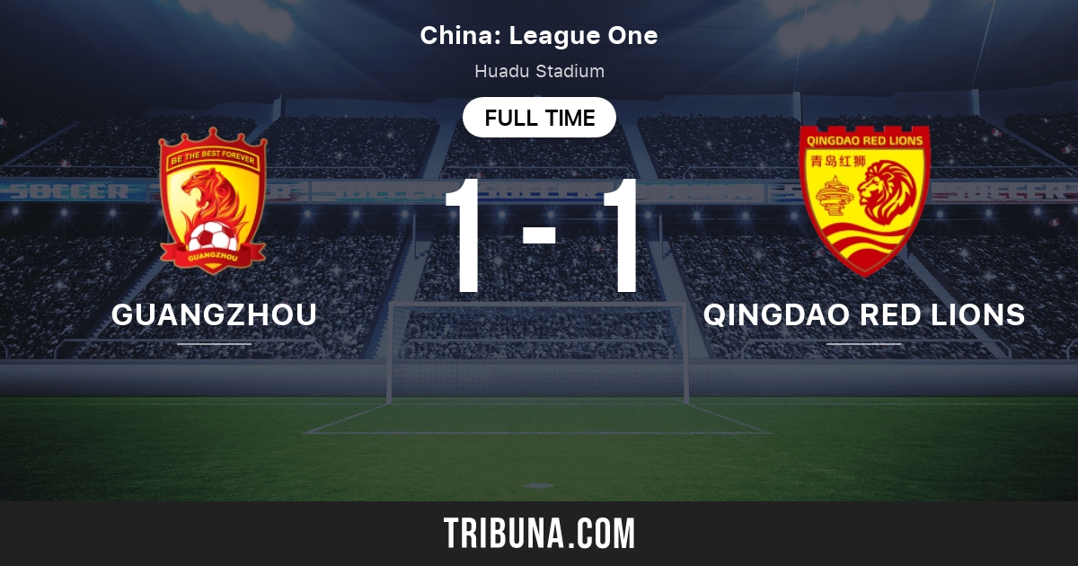 Guangzhou vs Qingdao Red Lions: Head to Head statistics match - 5/12/2024. Tribuna.com