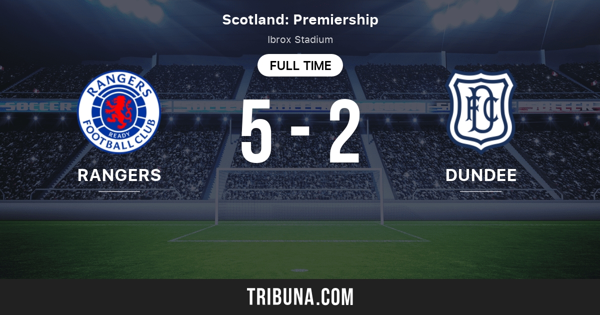 Rangers vs Dundee: Live Score, Stream and H2H results 5/14/2024 ...