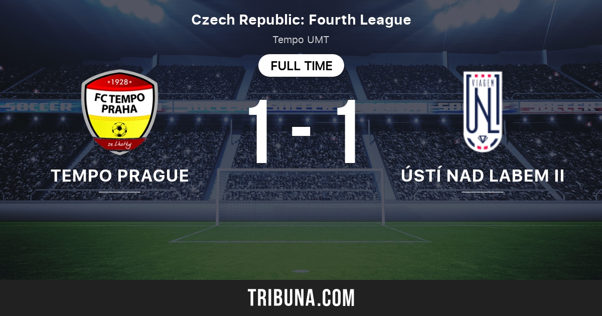 Tempo Praha vs Ústí nad Labem II: Live Score, Stream and H2H results 11/16/2024. Preview match ...
