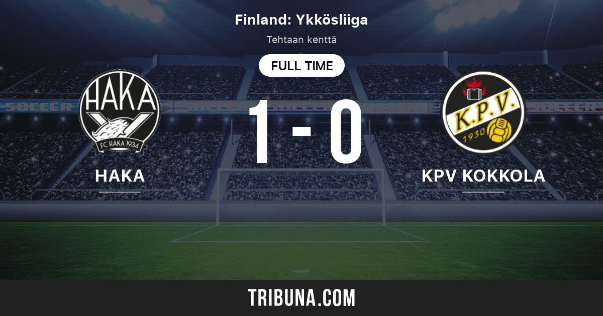 FC Haka Valkeakoski vs KPV Kokkola: Marcador en vivo, Retransmisión y ...