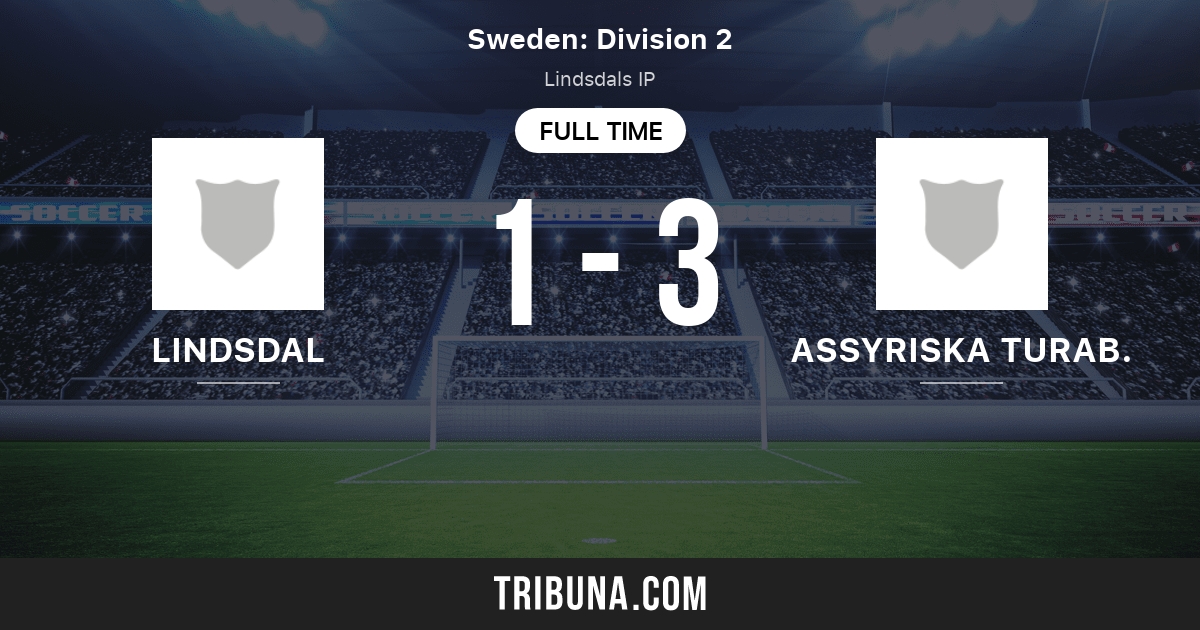 Lindsdals IF vs Assyriska Turab.: Head to Head statistics match - 9/22/2018. Tribuna.com