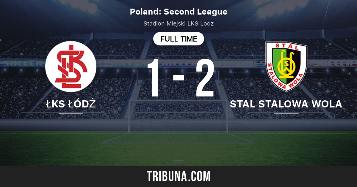 LKS Lodz vs ZKS Stal Stalowa Wola: Marcador en vivo, Retransmisión y ...