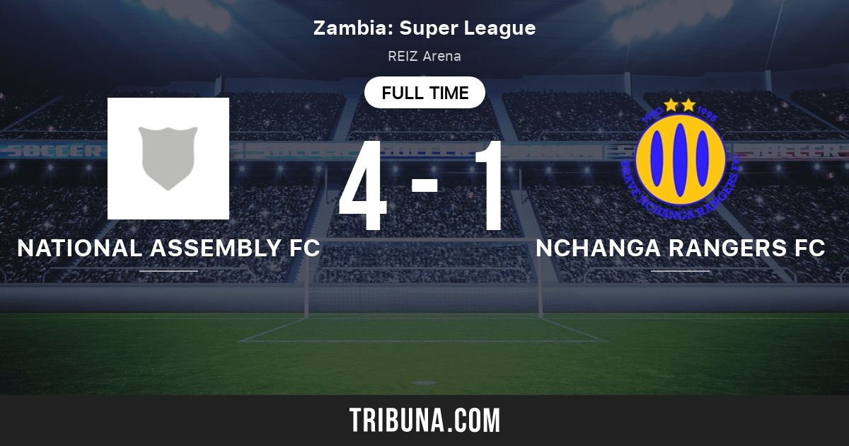 National Assembly FC vs Nchanga Rangers FC: estadísticas del ...