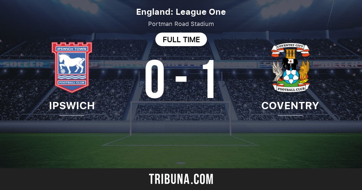 Ipswich Town vs Coventry City: estadísticas del enfrentamiento directo ...