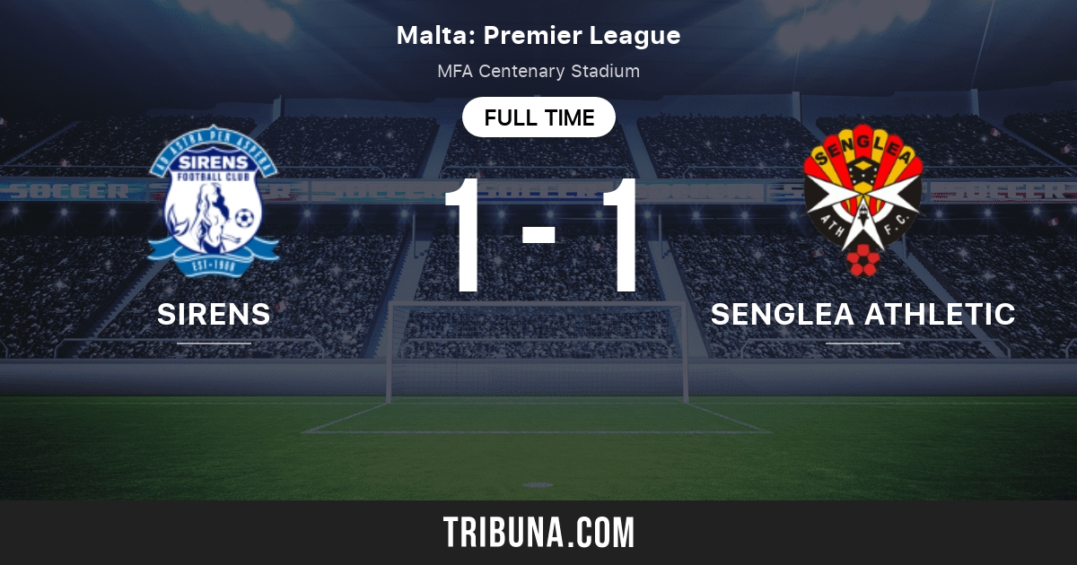FC Sirens vs Senglea Athletic: Marcador en vivo, Retransmisión y ...