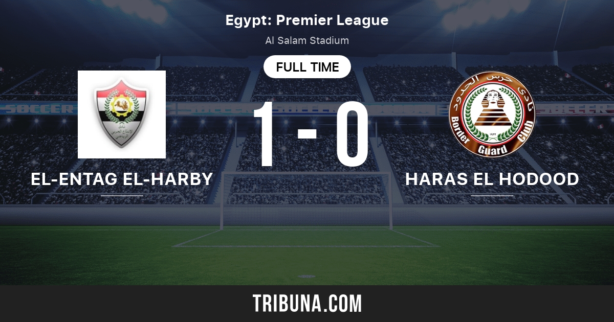 El-Entag El-Harby vs Haras El Hodood: Marcador en vivo, Retransmisión y ...