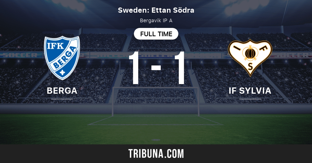 Berga vs IF Sylvia: Live Score, Stream and H2H results 9/23/2020. Preview match Berga vs IF ...