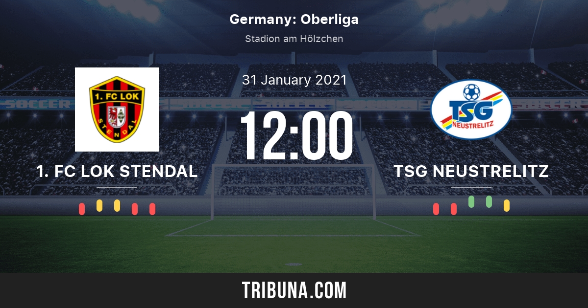 1. FC Lok Stendal vs TSG Neustrelitz: Marcador en vivo, Retransmisión y enfrentamientos directos ...