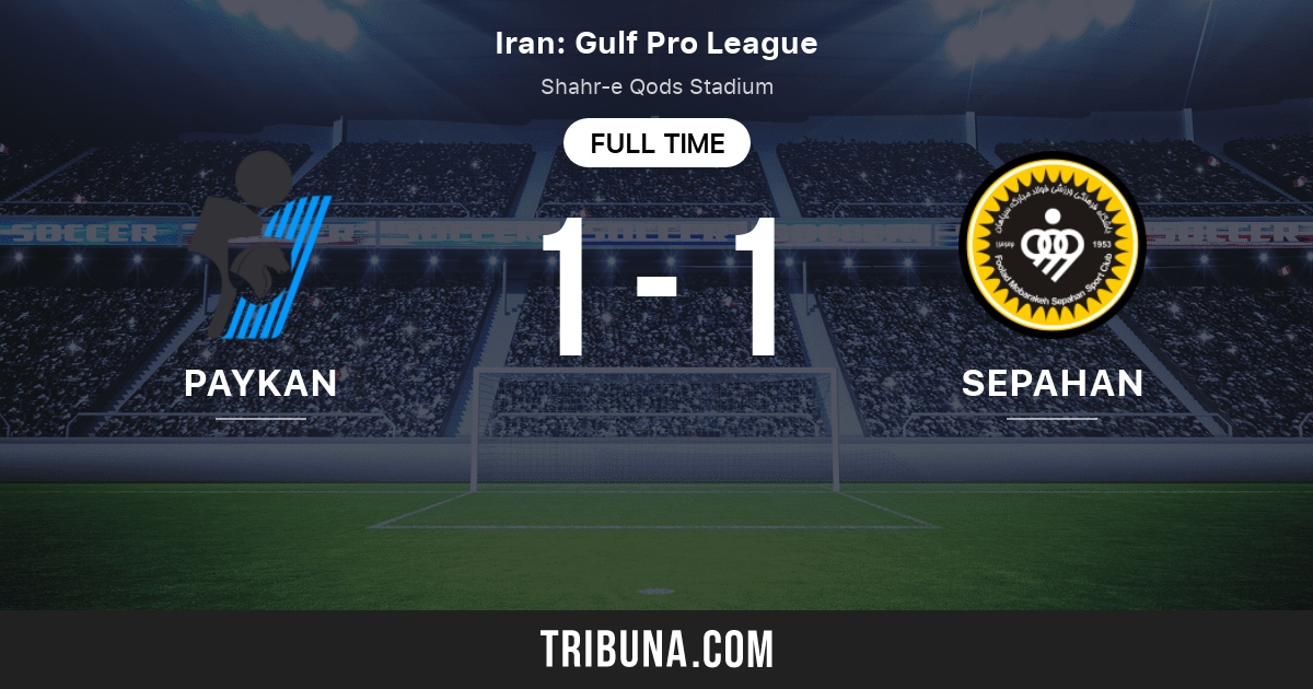 Paykan FC vs Foolad Mobarakeh Sepahan SC: Score en direct, Stream et ...